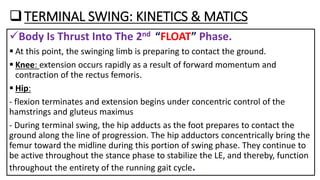 Biomechanics of running BY- KAVITA JOSHI MPT 2ND YEAR | PPTX
