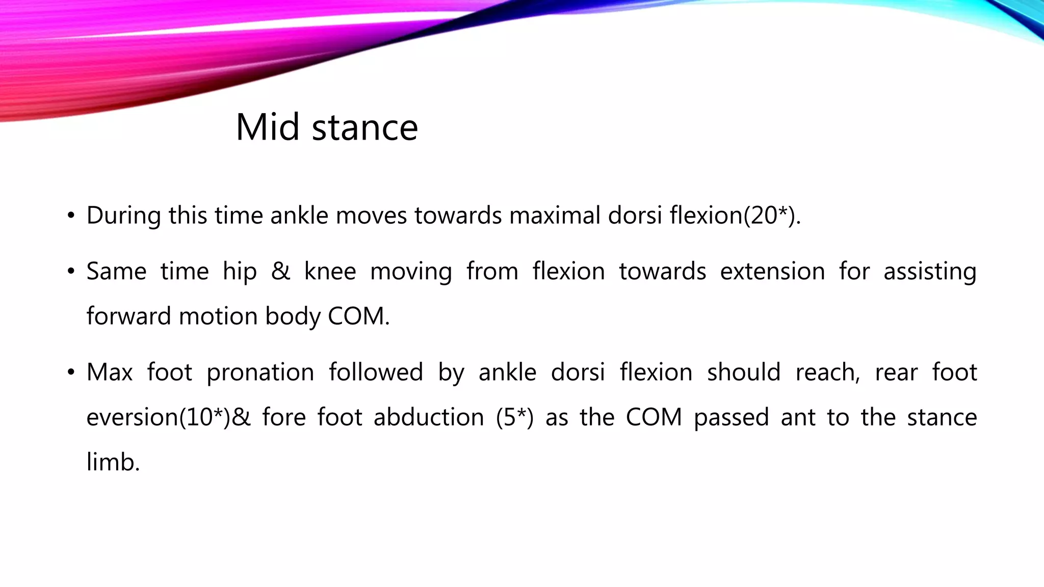 Biomechanics of running | PPTX