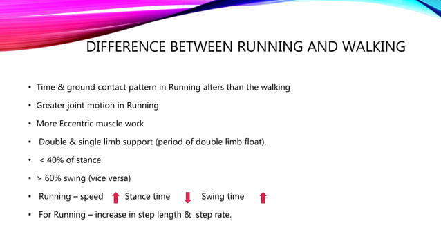 Biomechanics of running | PPTX