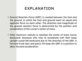 Biomechanics of running by Dr. Sachi mevada ( Masters in Physiotherapy ...