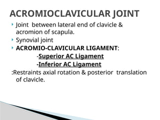 BIOMECHANICS OF SHOULDER joint Upper extremity.pptx