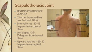 Biomechanics of shoulder complex | PPTX