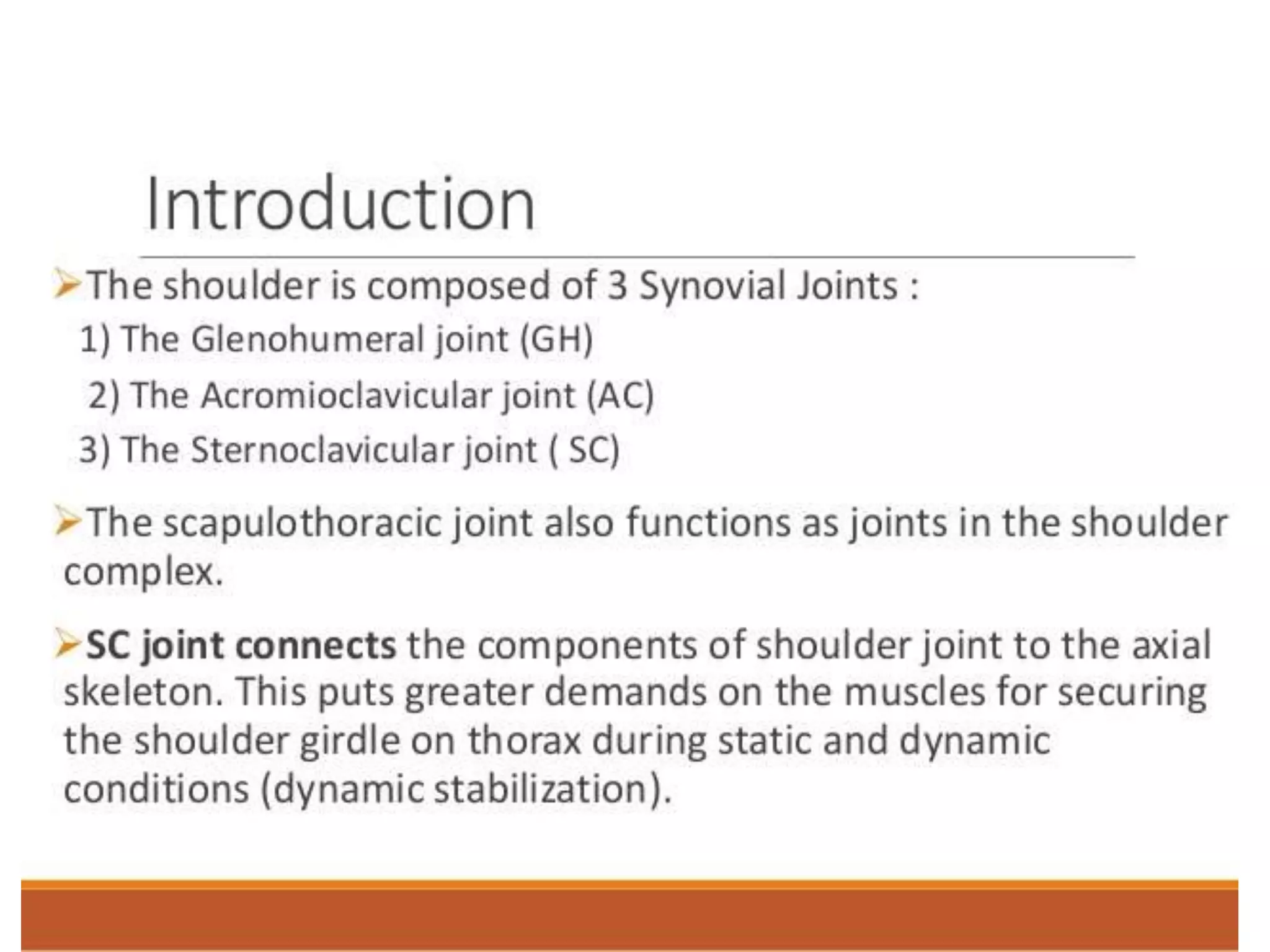Biomechanics of shoulder joint | PPTX