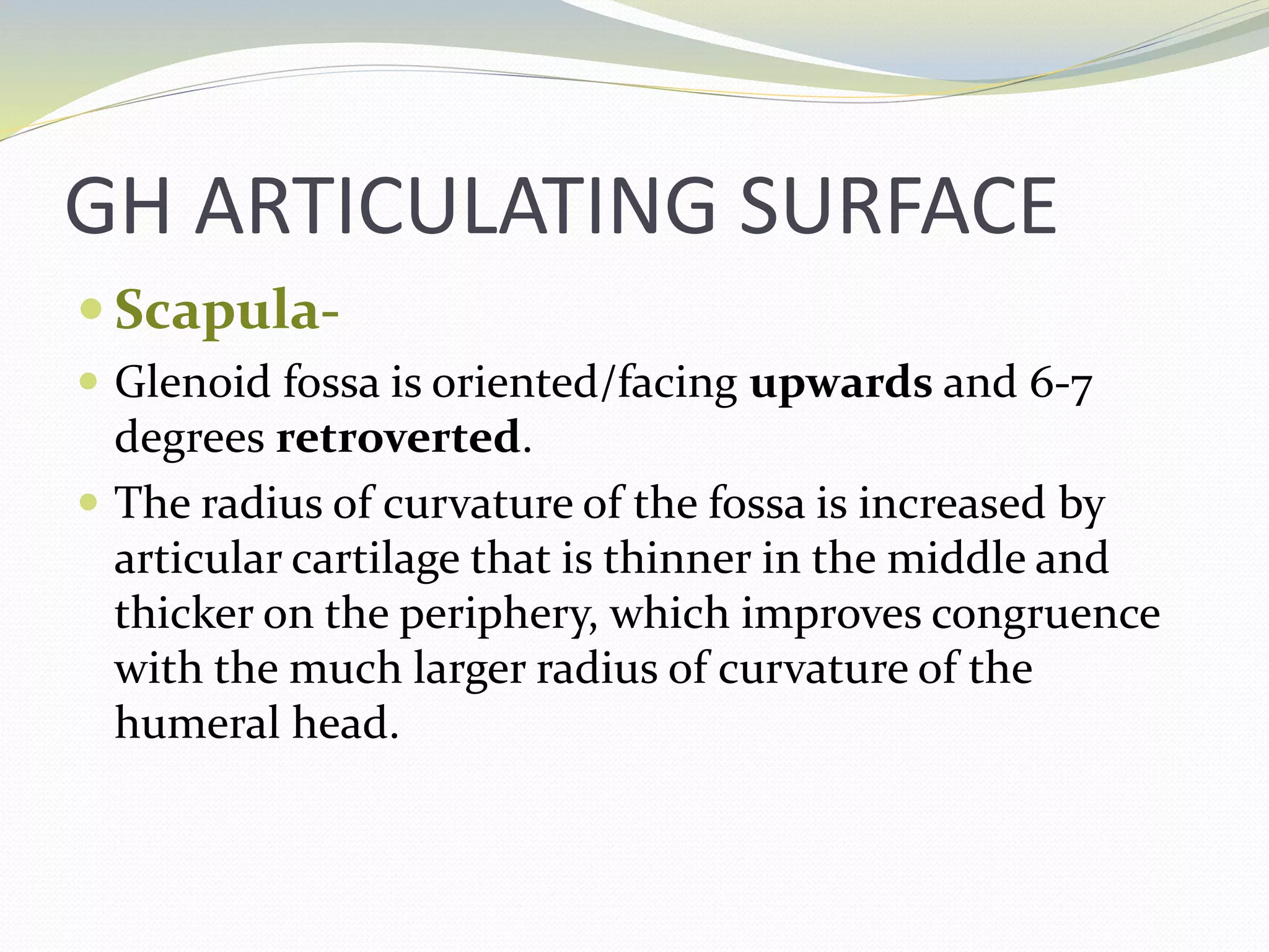 Biomechanics of shoulder complex | PPTX