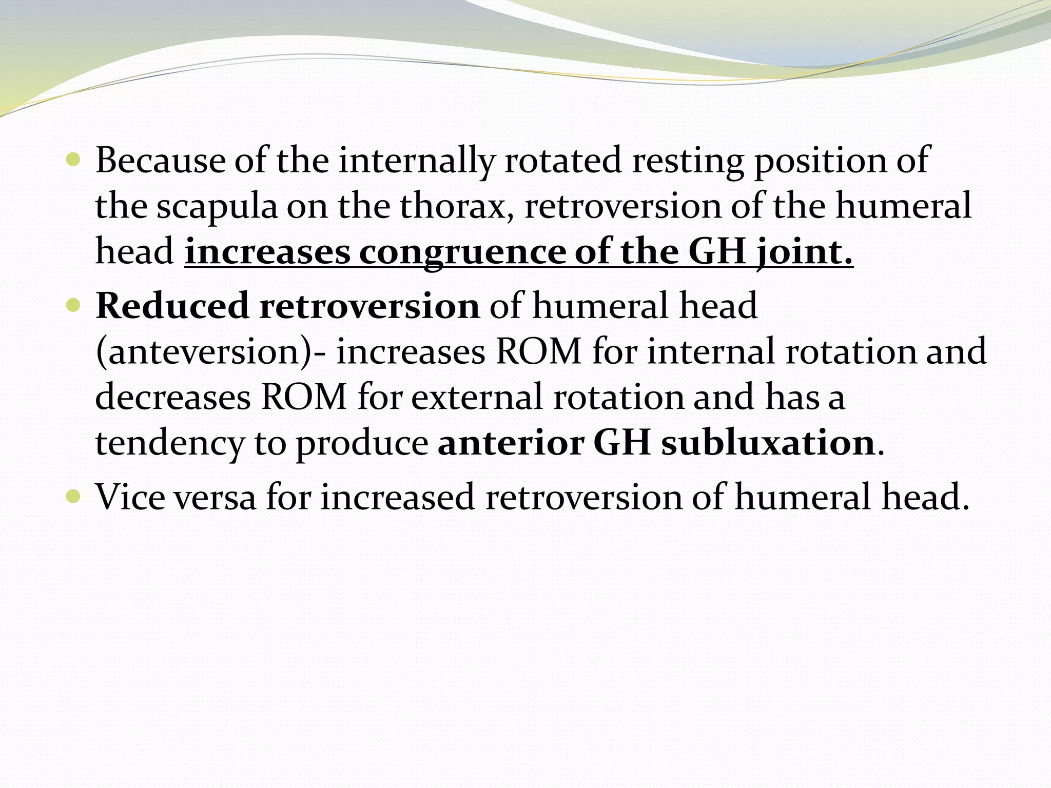 Biomechanics of shoulder complex | PPTX