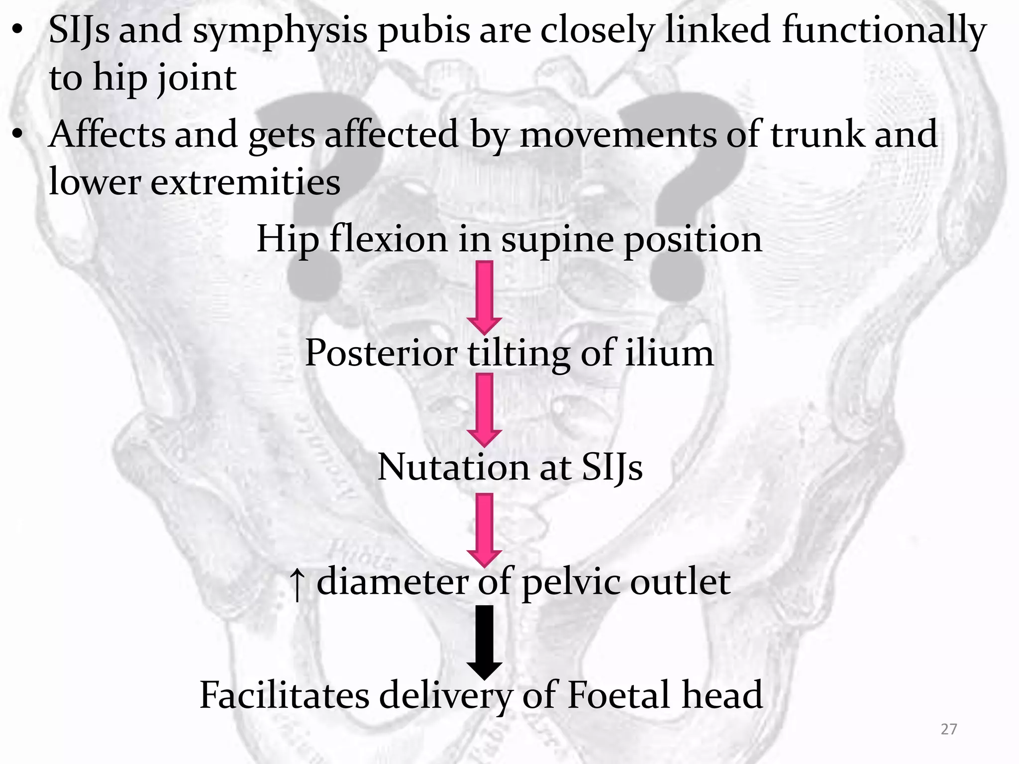 Biomechanics of si joint | PPTX