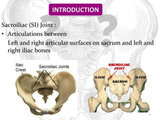 Biomechanics of si joint | PPTX