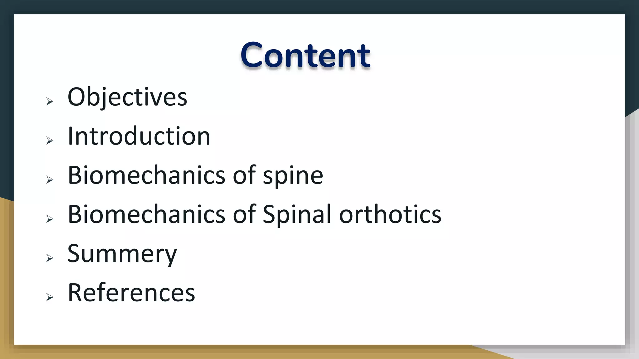 Biomechanics of spinal orthotics (MD.Nayeem hasan) | PPTX