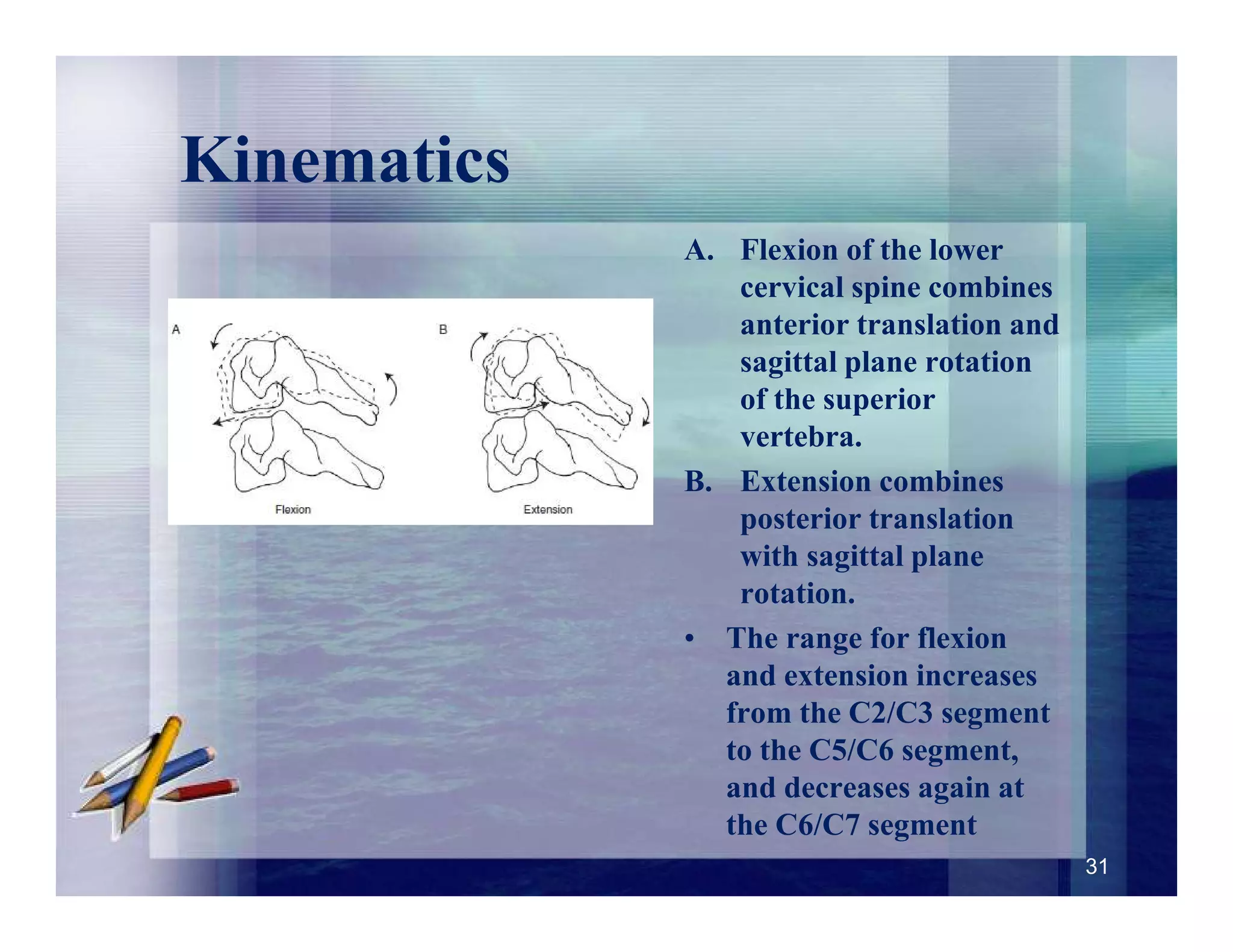 Biomechanics of spine | PDF