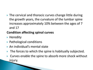 Biomechanics of spine | PPTX