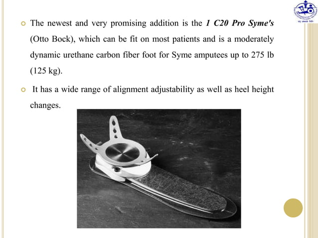 Biomechanics of symes prosthesis.pptx | Death, Injury, or Military ...