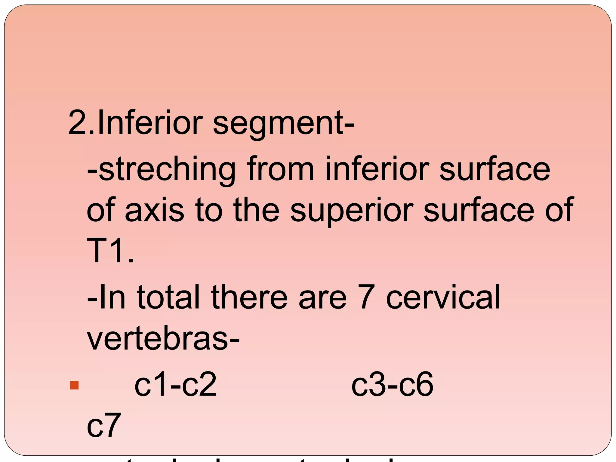 Biomechanics of the cervical spine. ppt (3) | PPTX