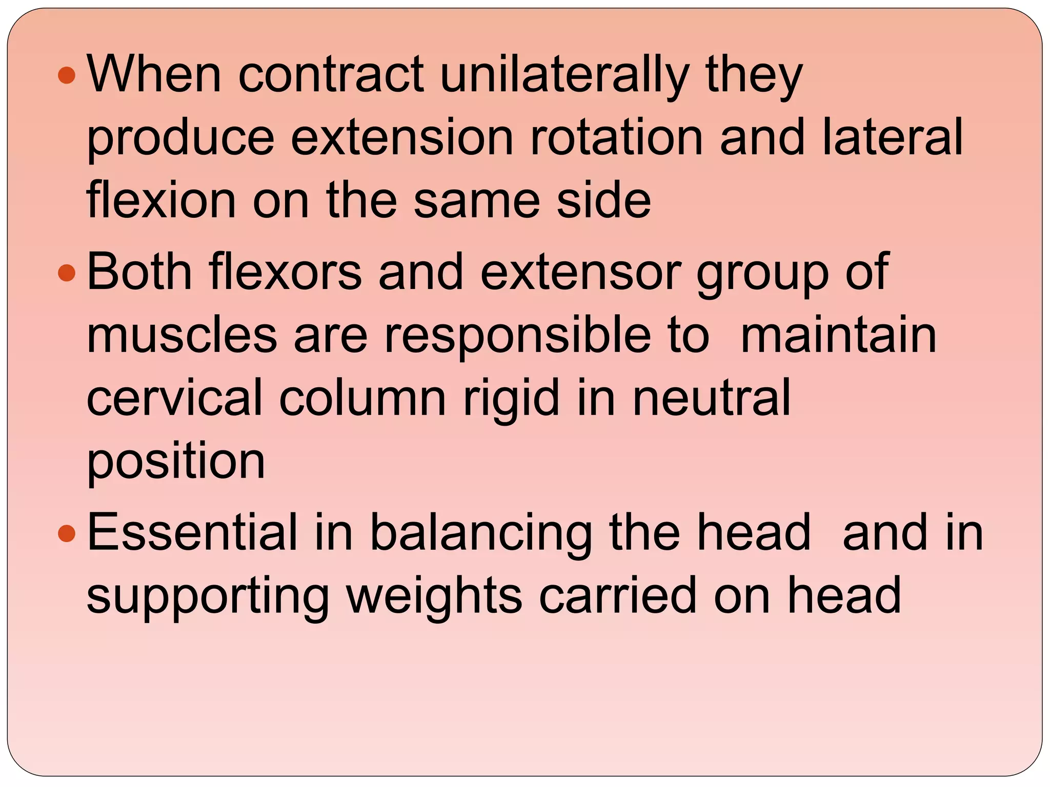 Biomechanics of the cervical spine. ppt (3) | PPTX
