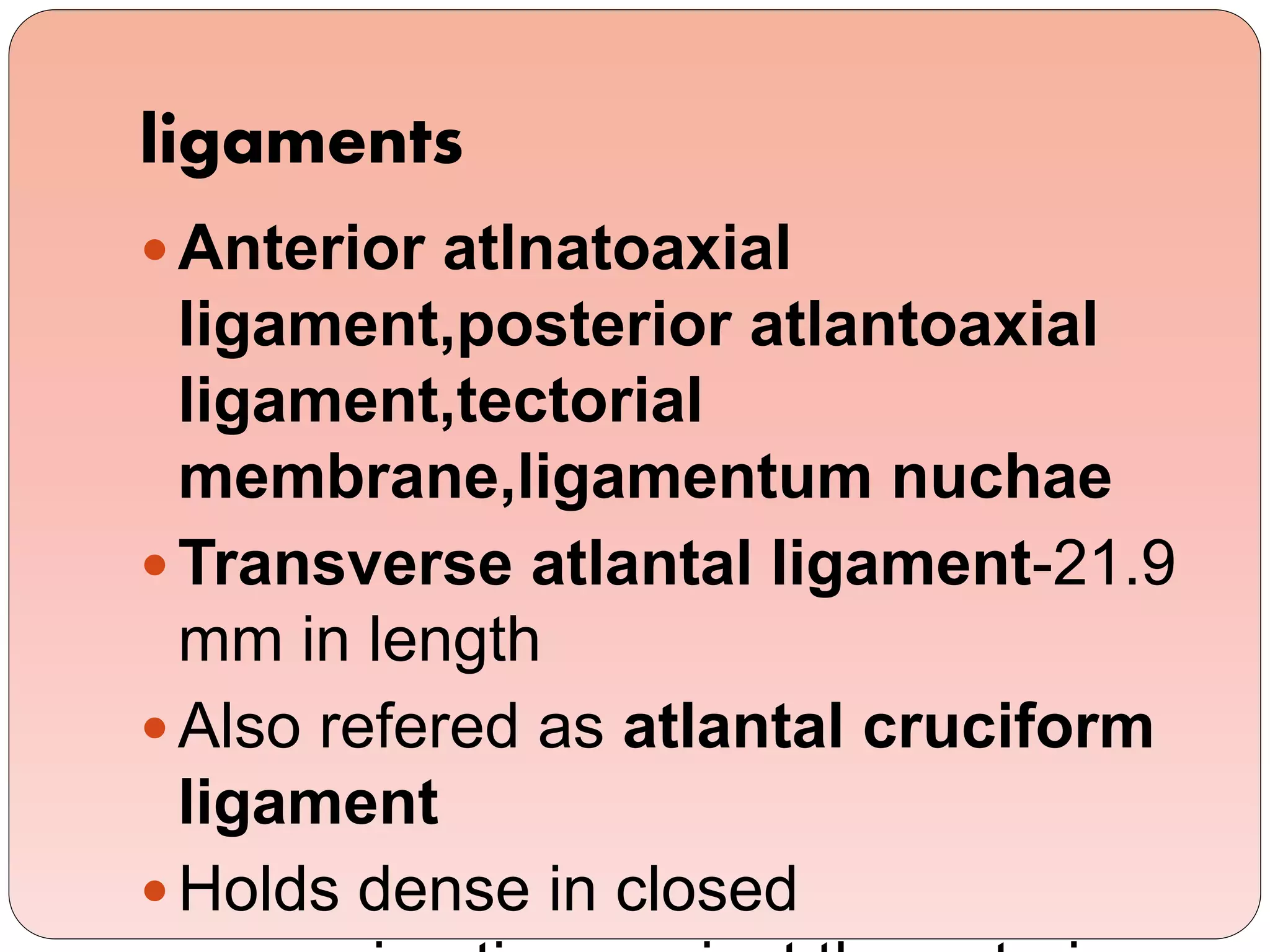 Biomechanics of the cervical spine. ppt (3) | PPTX