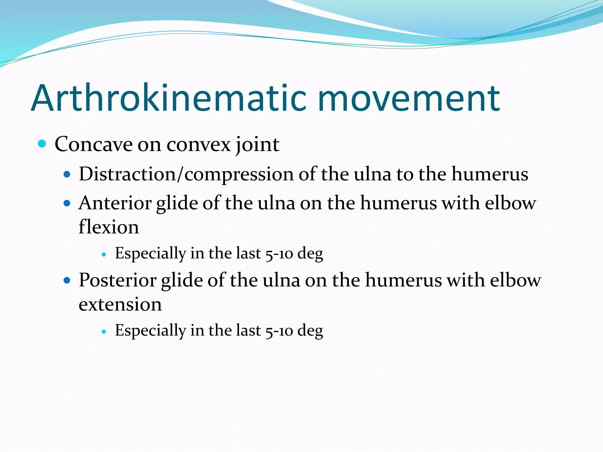 Bio-mechanics of the Elbow Joint | PPTX