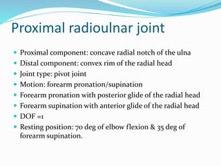 Bio-mechanics of the Elbow Joint | PPTX