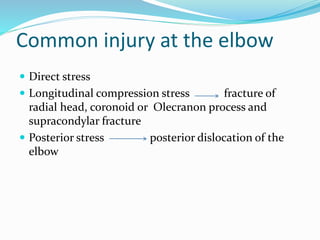Bio-mechanics of the Elbow Joint | PPTX