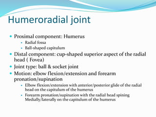 Bio-mechanics of the Elbow Joint | PPTX