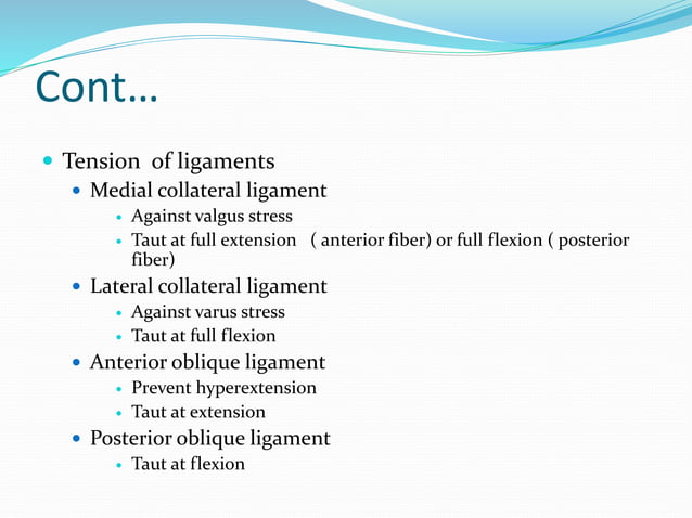 Bio-mechanics of the Elbow Joint | PPT