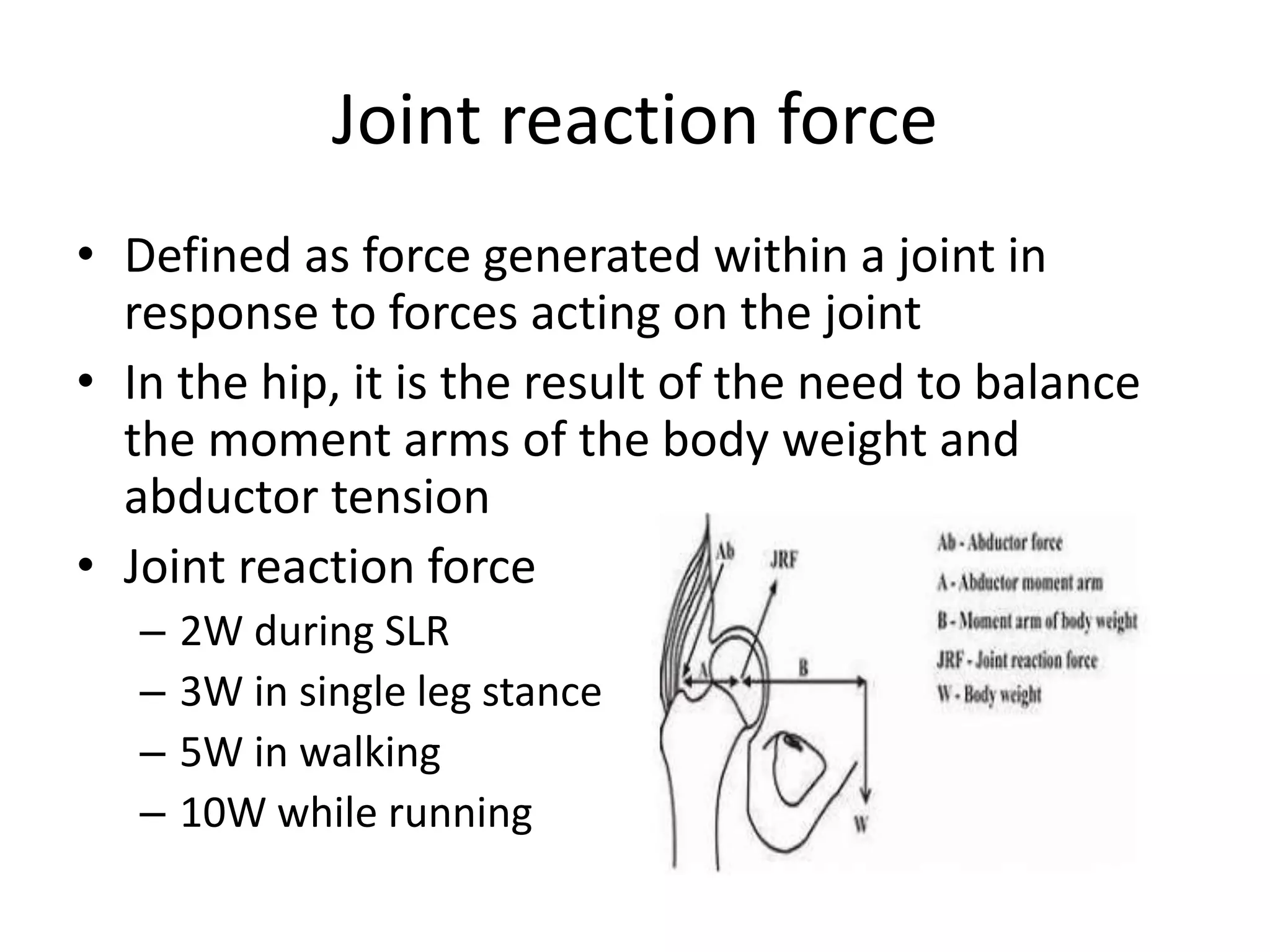 Biomechanics of the hip and knee joint | PPTX