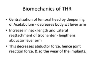 Biomechanics of the hip and knee joint | PPTX
