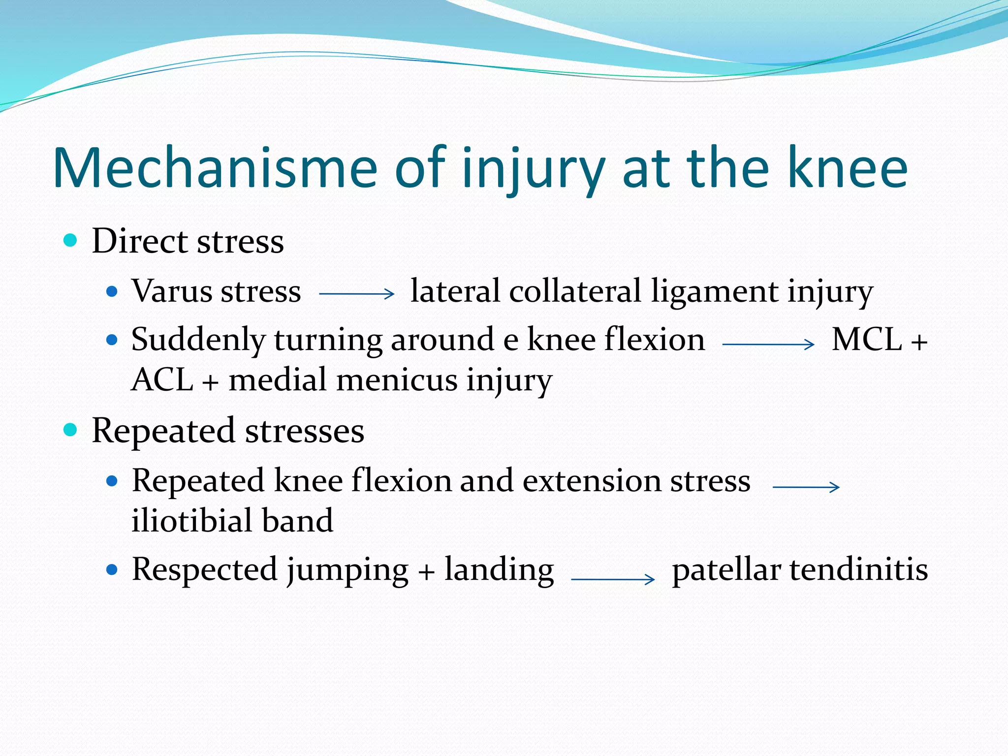 Biomechanics of the knee joint | PPTX
