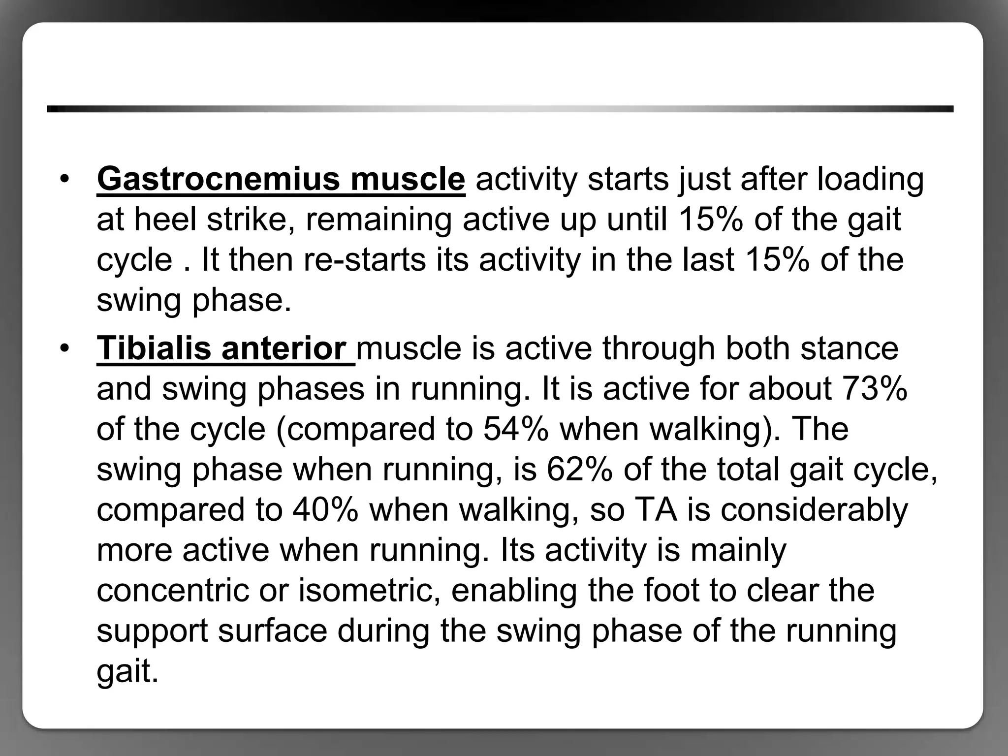 Biomechanics of the running gait.ppt