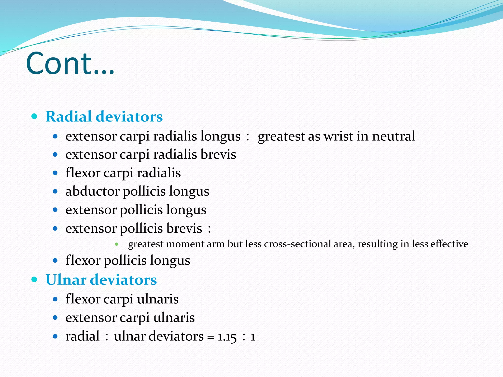 Bio-mechanics of the wrist joint | PPTX