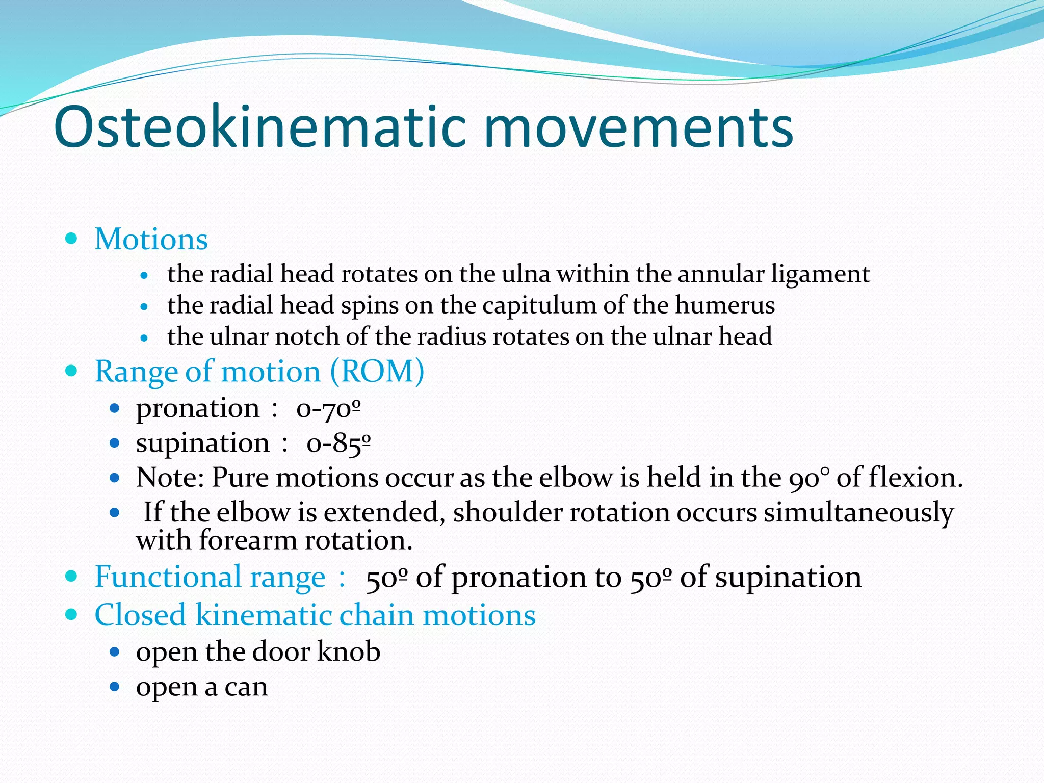 Bio-mechanics of the wrist joint | PPTX