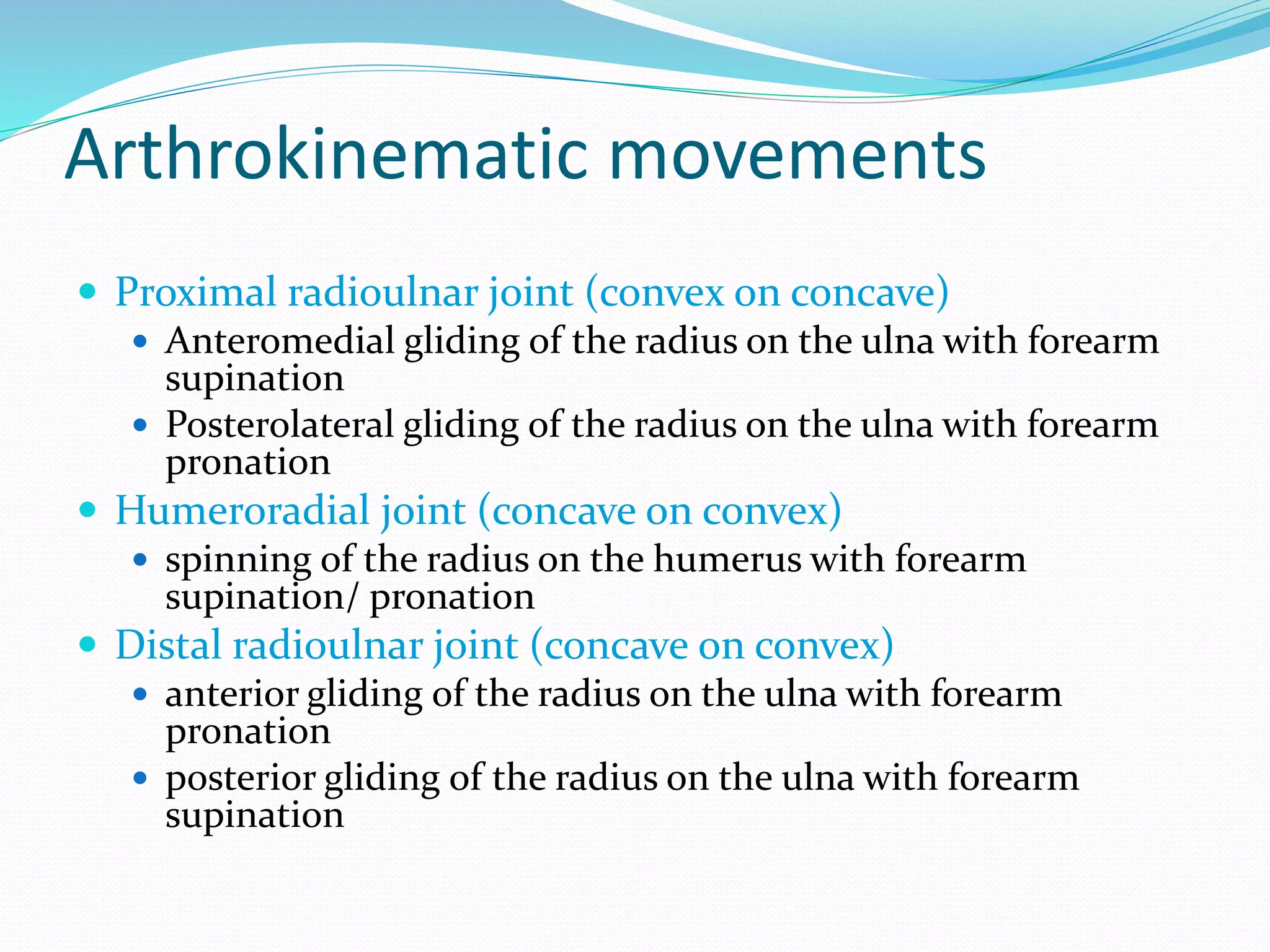 Bio-mechanics of the wrist joint | PPTX