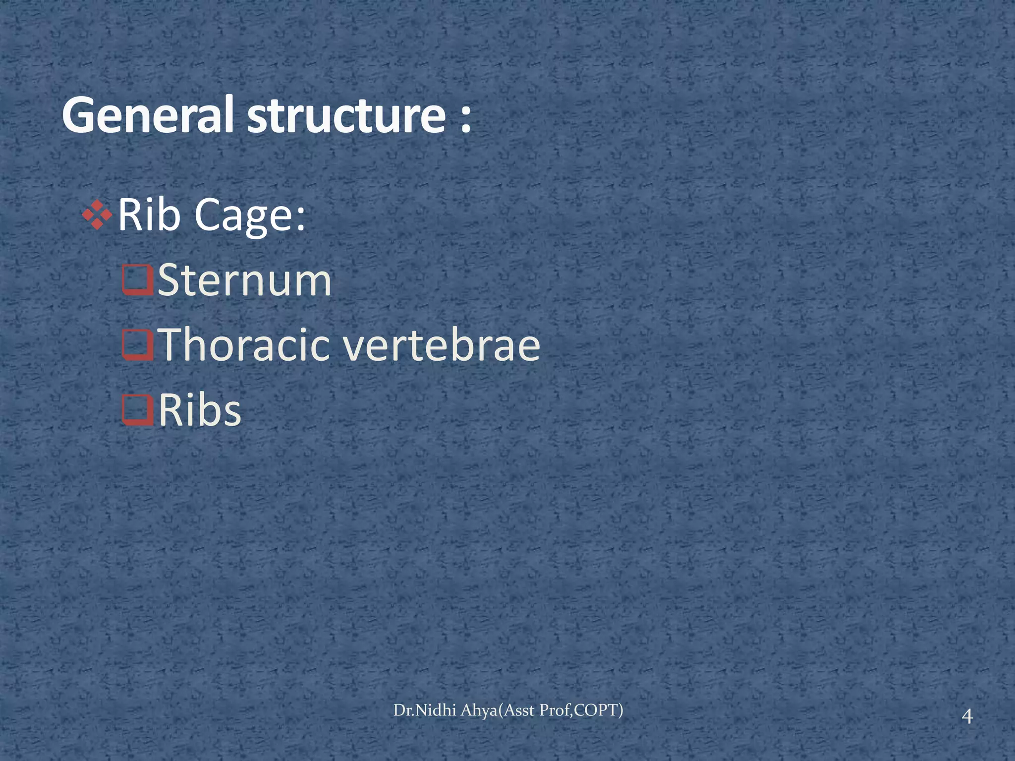 Biomechanics of thorax | PPTX