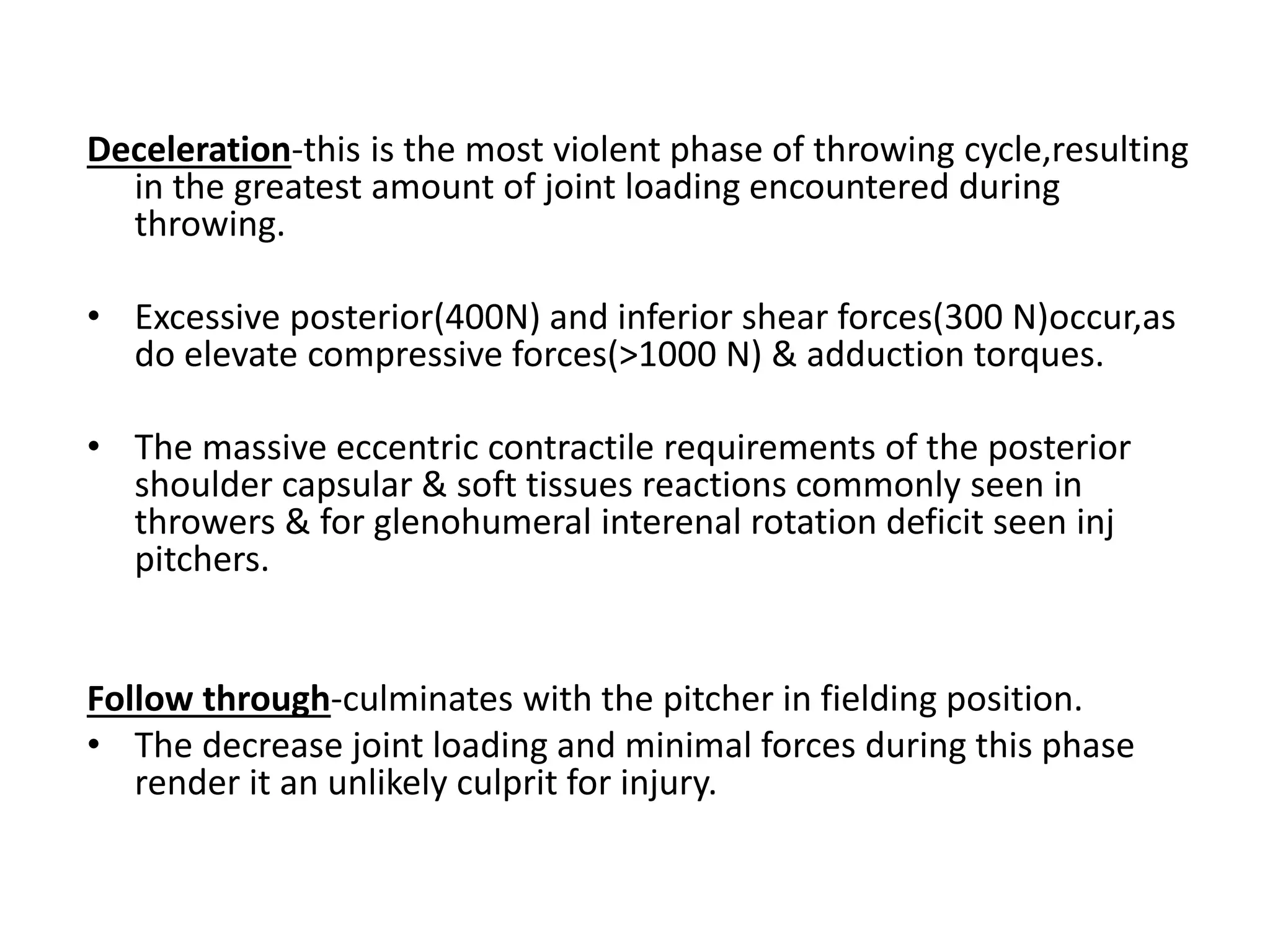 Biomechanics of Throwing | PPTX