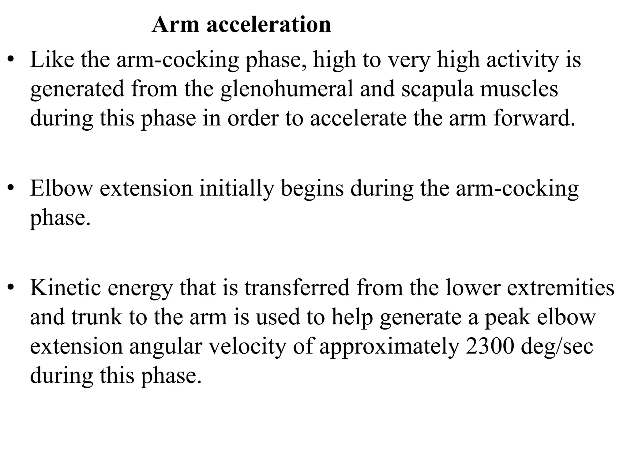 Biomechanics of Throwing | PPTX