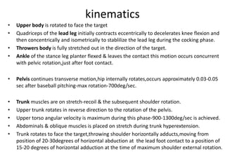 Biomechanics of Throwing | PPTX