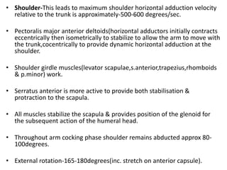 Biomechanics of Throwing | PPTX