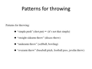 Biomechanics of Throwing | PPTX