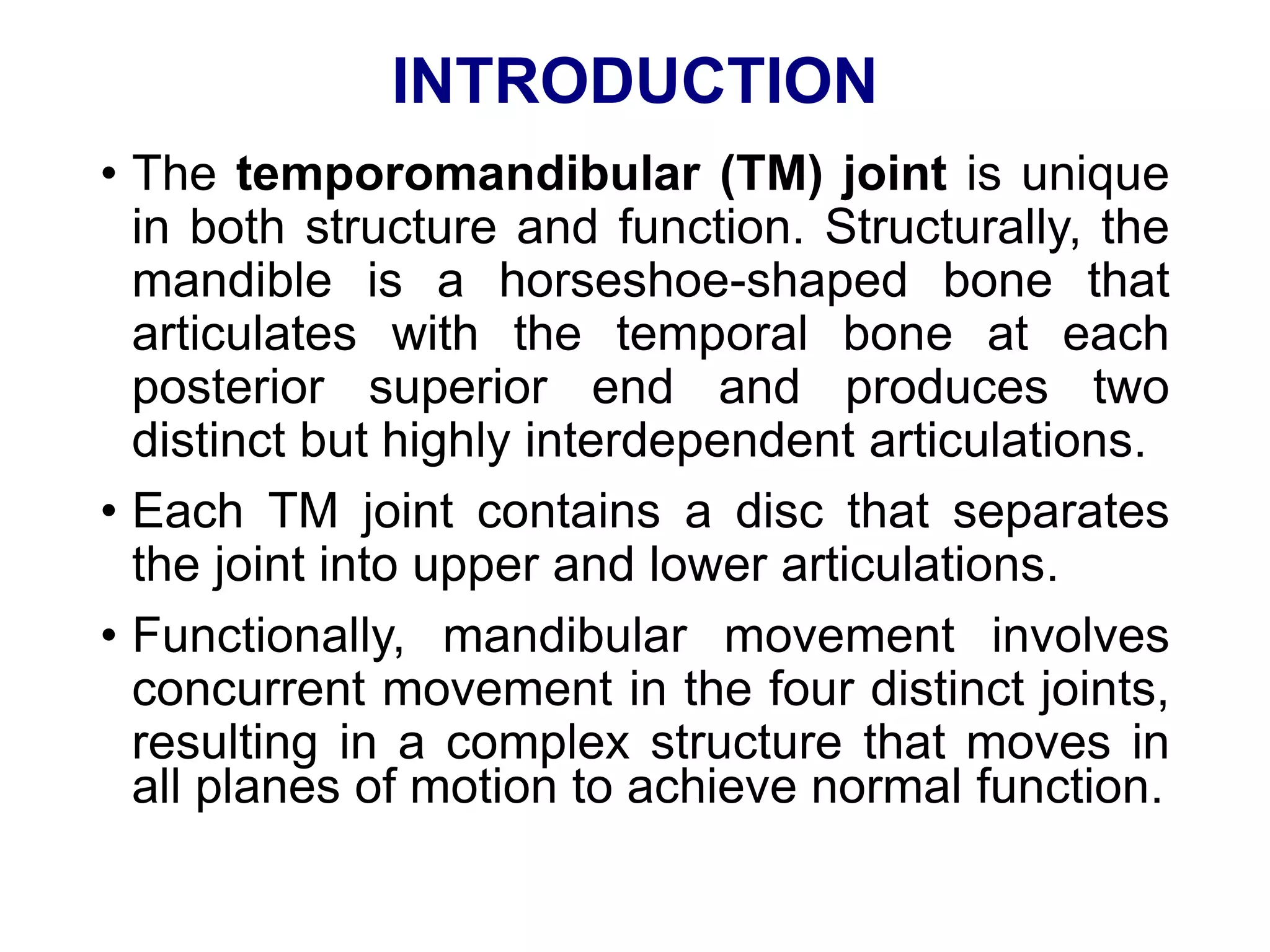 Biomechanics of Temporomandibular Joint | PPTX
