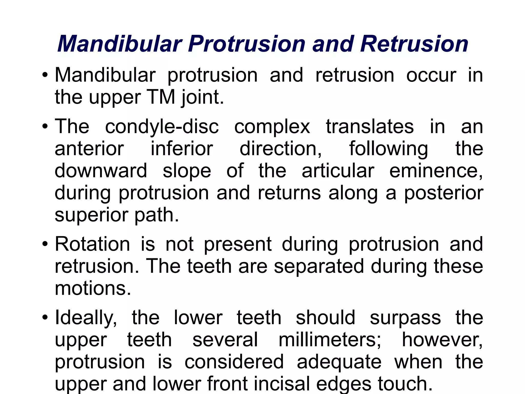 Biomechanics of Temporomandibular Joint | PPTX