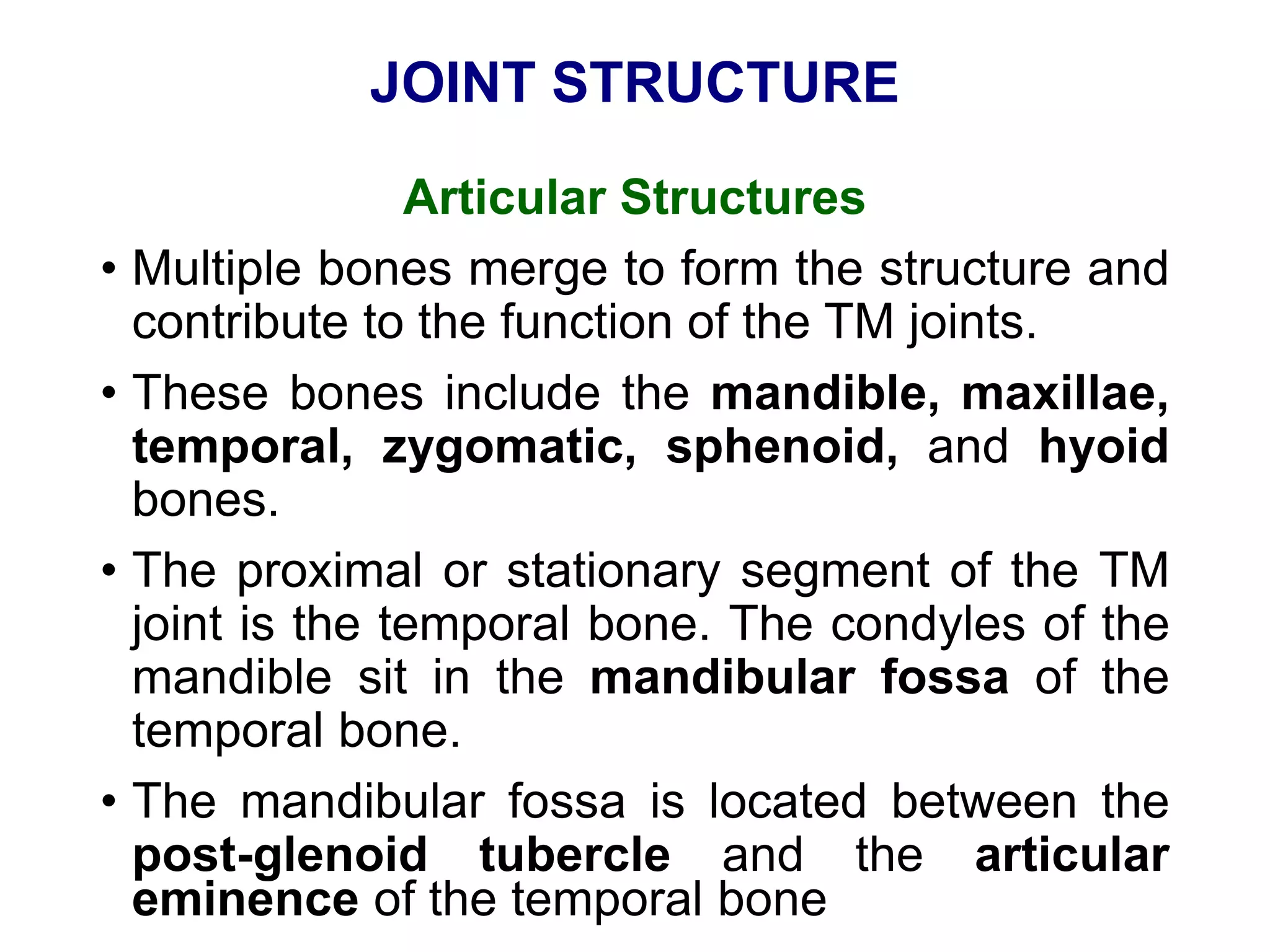 Biomechanics of Temporomandibular Joint | PPTX