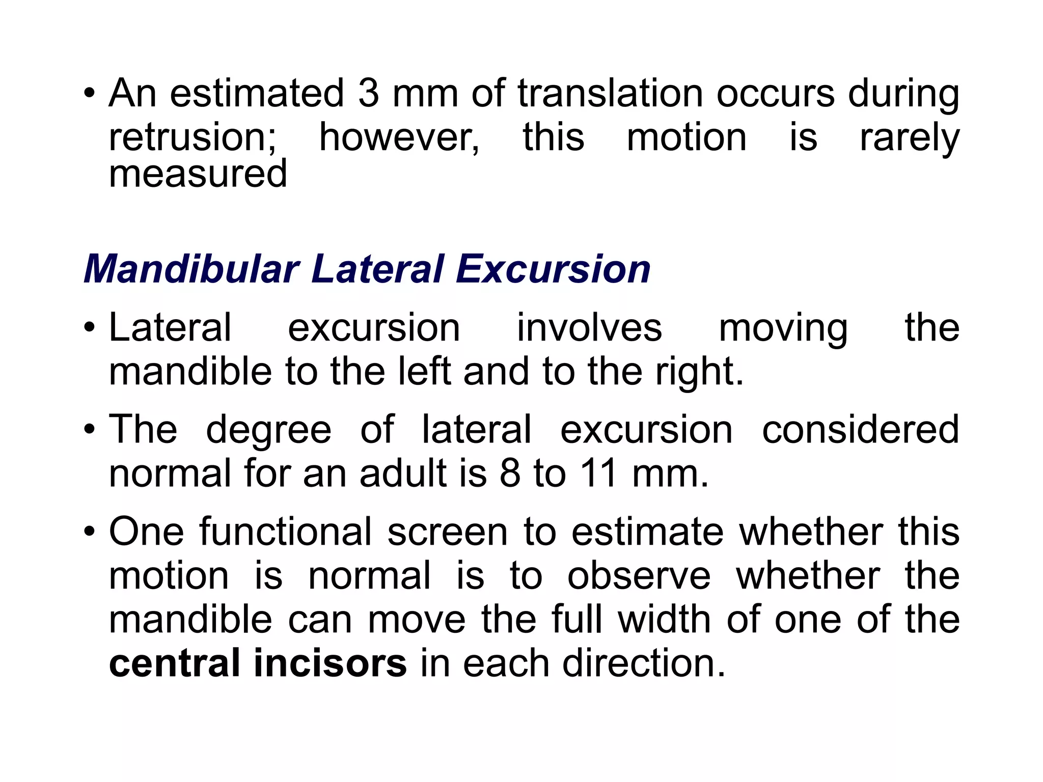 Biomechanics of Temporomandibular Joint | PPTX