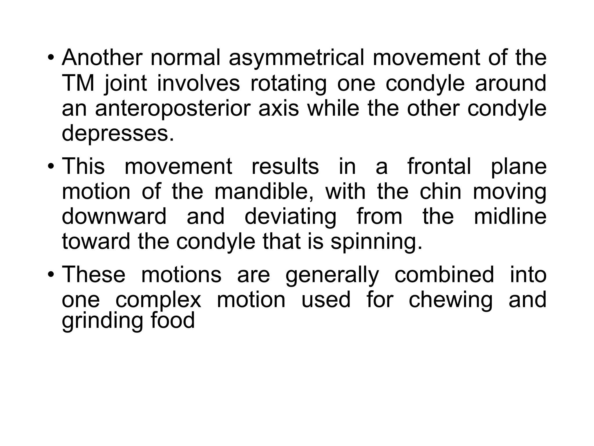 Biomechanics of Temporomandibular Joint | PPTX