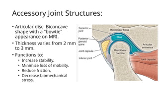 Biomechanics of TMJ.pptx temparomandibular joint | PPTX