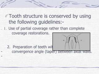 BIOMECHANICS OF TOOTH PREPARATION.ppt