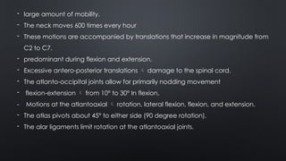 Biomechanics of vertebral column and spine .pptx