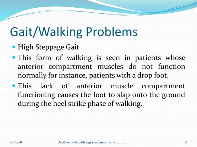 Biomechanics of walking | PPTX