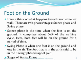 Biomechanics of walking | PPTX