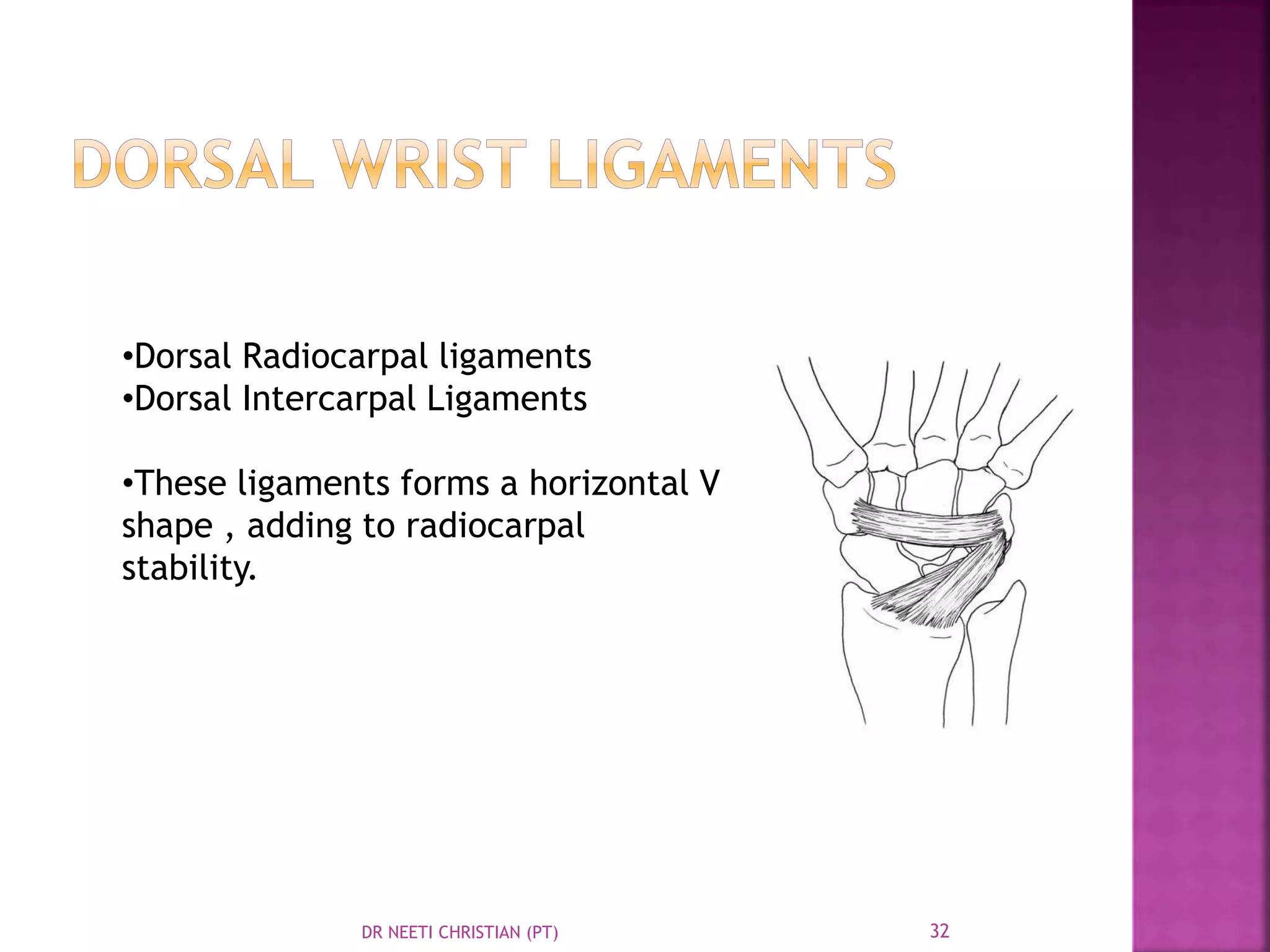 Biomechanics of wrist complex | PPTX