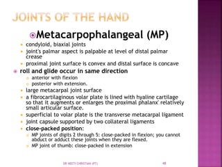Biomechanics of wrist complex | PPTX
