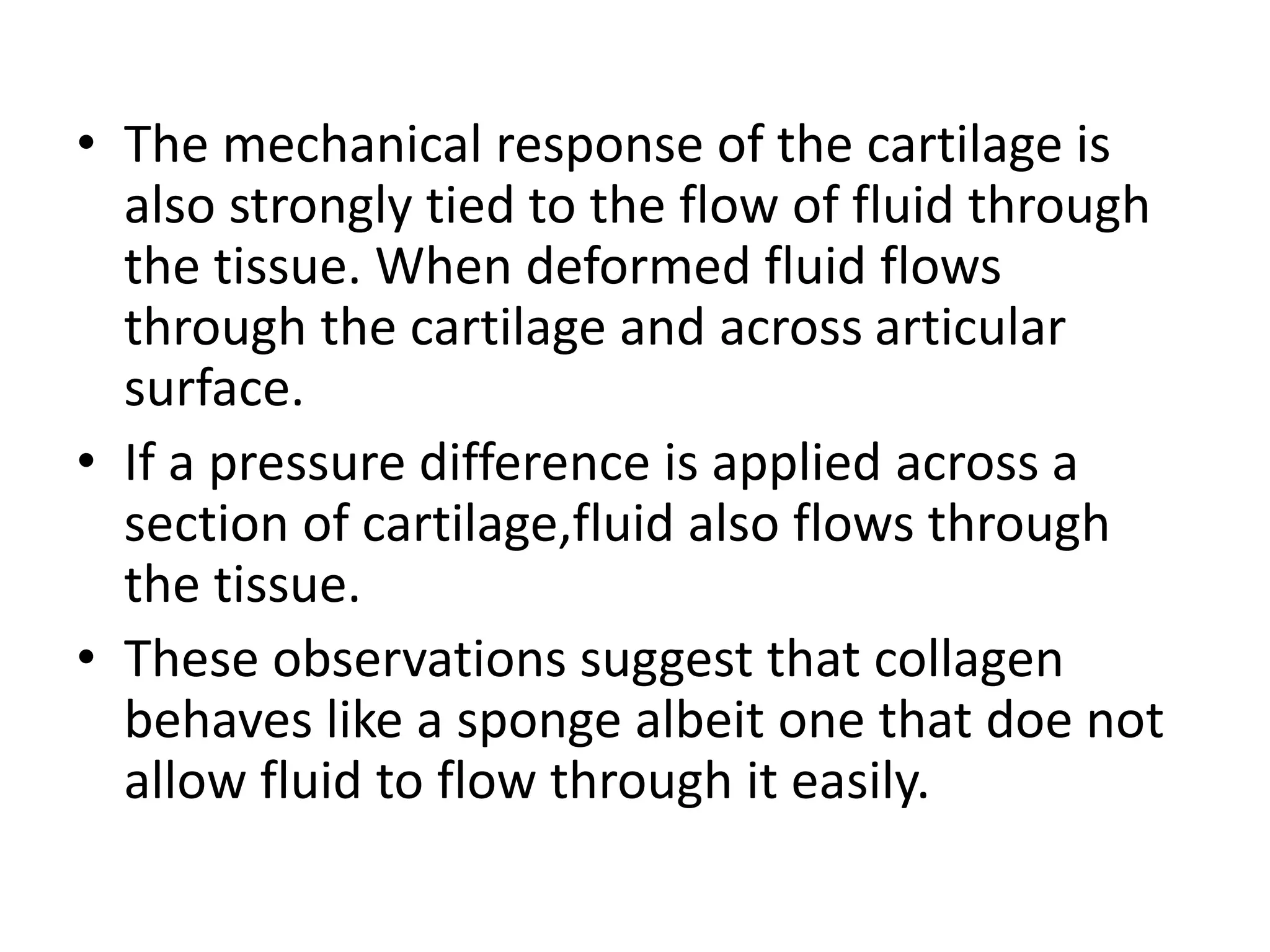 Biomech Of Cartilage | PPTX