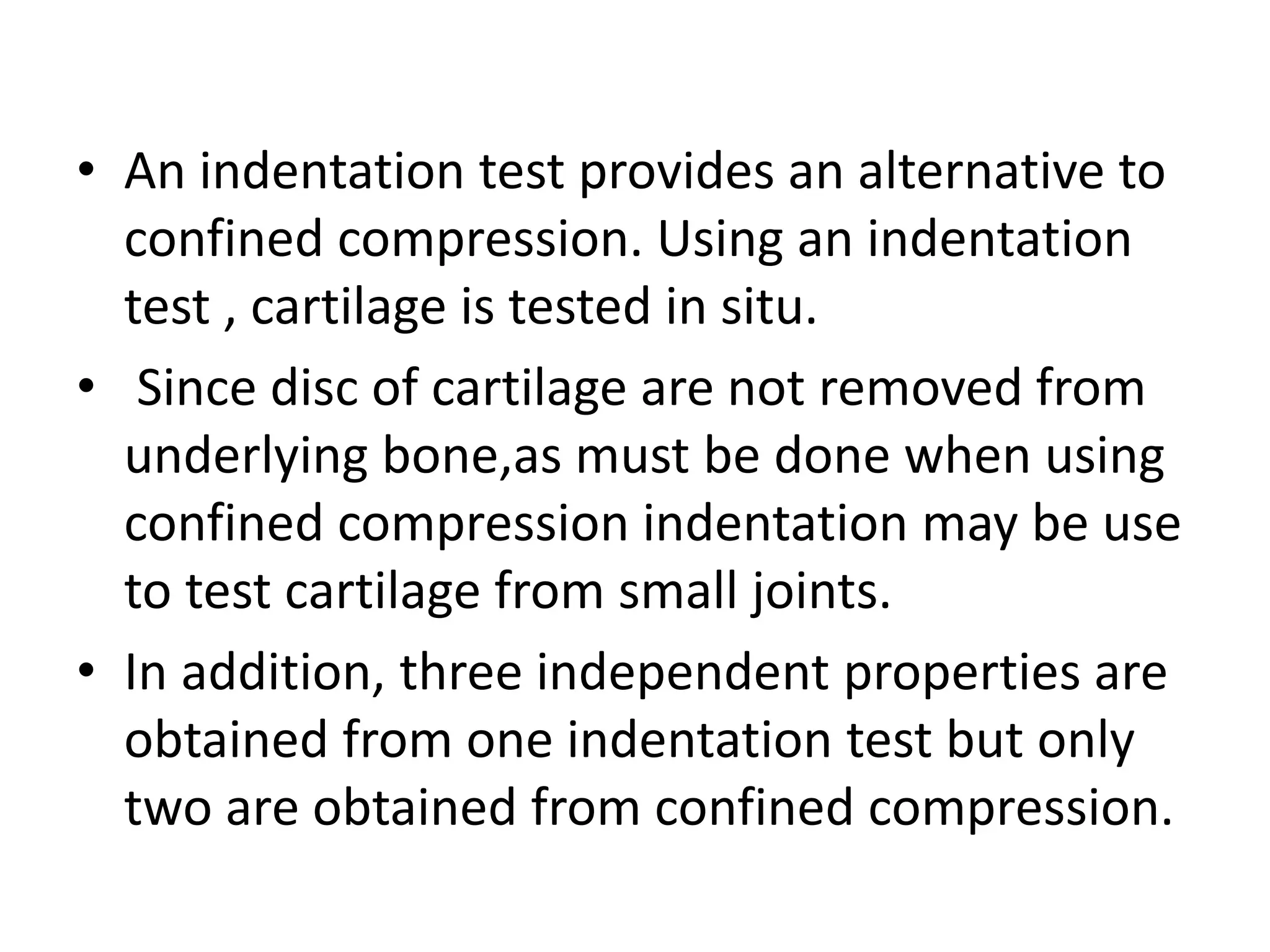 Biomech Of Cartilage | PPTX